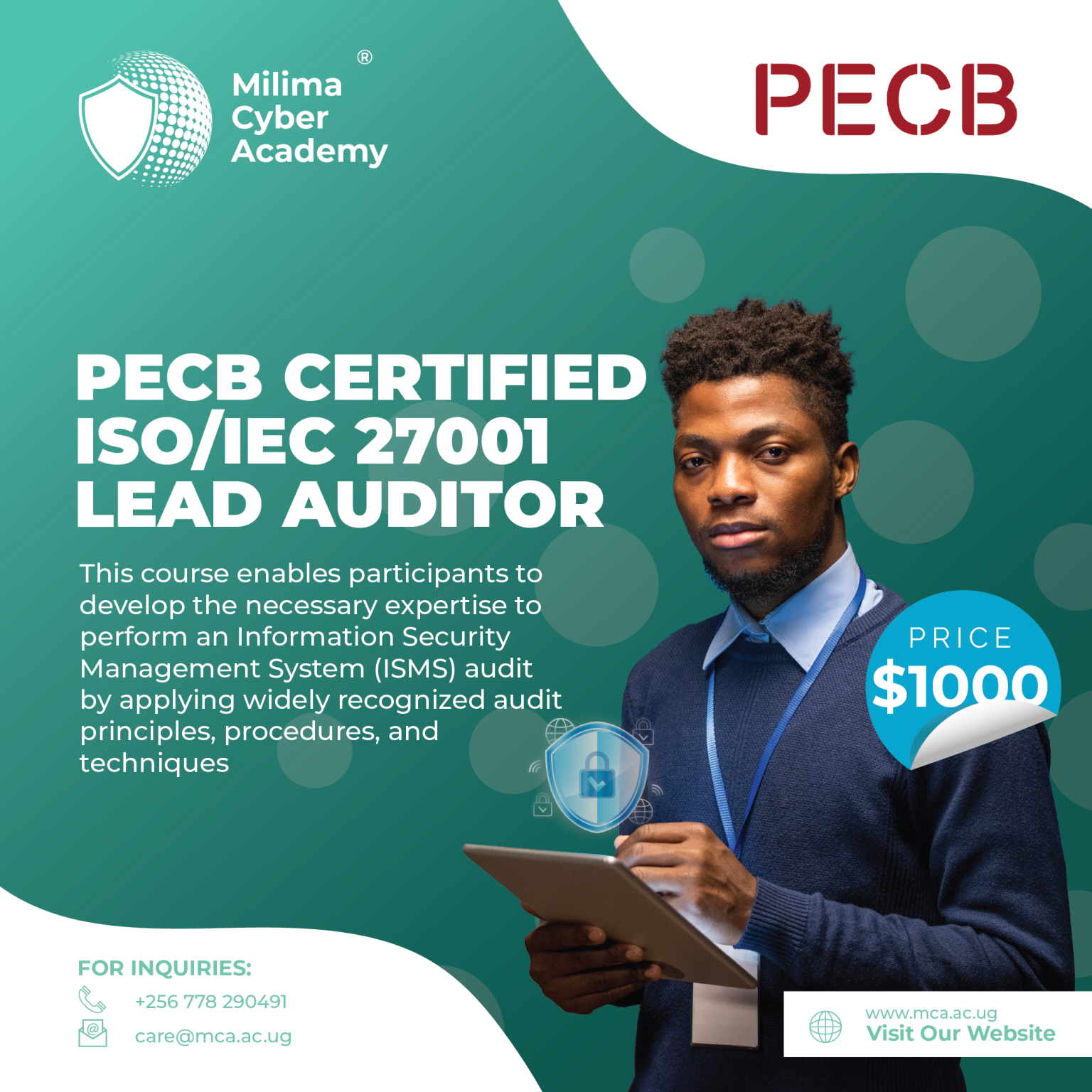 ISO/IEC 27001 Lead Auditor – Milima Cyber Academy
